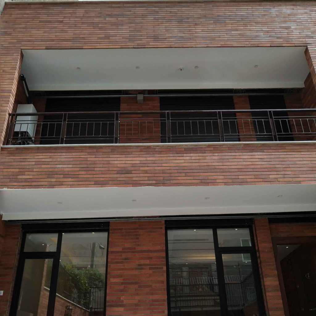 Azadi Brick Residential Building construction project-Tehran ...